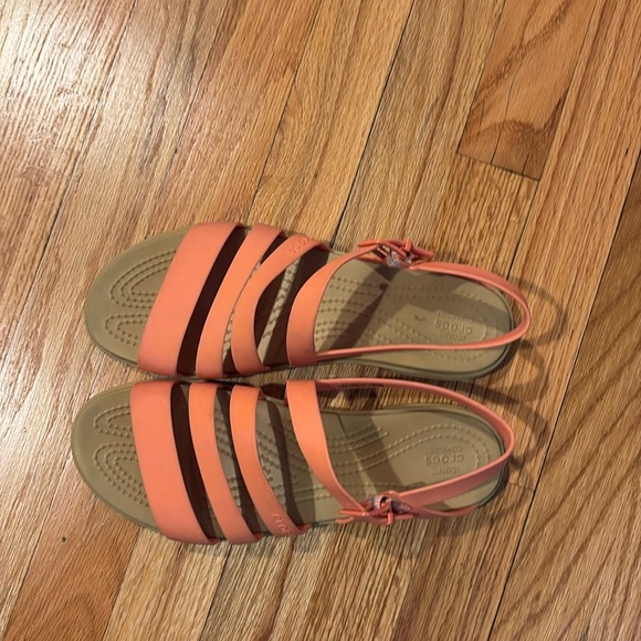 CROCS | Shoes | Crocs Tulum Sandals Size 9 | Poshmark